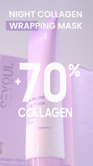 SEYOUL Korean Collagen Night Wrapping Mask, Peel-off mask Anti-aging ...