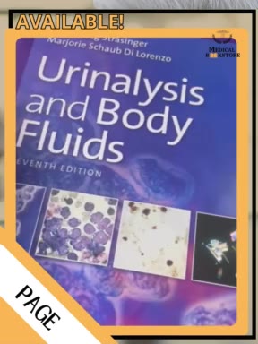 Urinalysis and Body Fluids AUBF Strasinger 7th Edition | Shopee Philippines