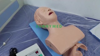 Trachea Intubation Training Manikin Adult Silicone Airway Management ...