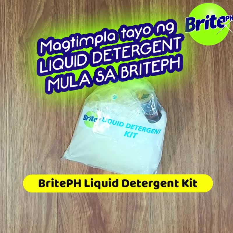 Liquid Detergent Kit DIY - by BritePH (17Liters Yield) | Shopee Philippines