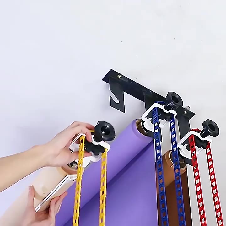 Pxel LS-BD-3R Photo Studio Backdrop Roller Wall Mount Mounting Manual ...