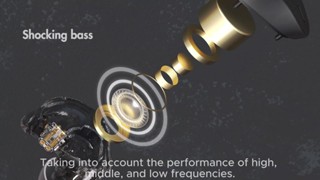 Popcorn Bass X9 Pro Metal Dynamic In Ear Earphone HIFI DJ with Mic ...