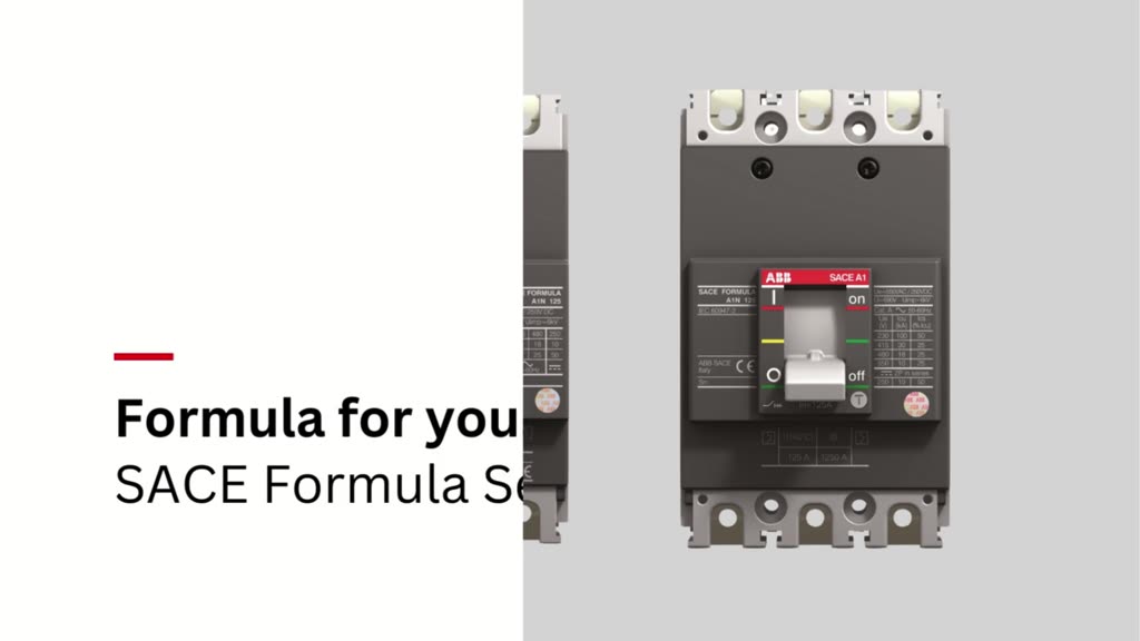 ABB SACE Formula Moulded Case Circuit Breaker A2N 250 TMF 125AT-250 3P ...
