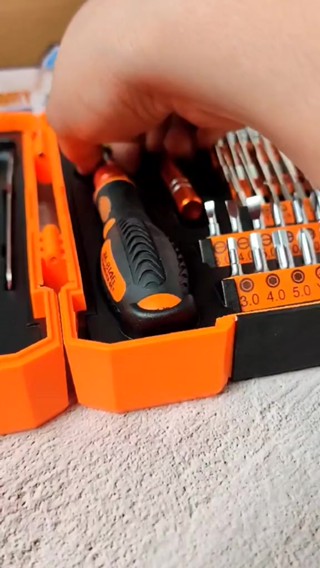 JAKEMY JM-8146 47 in 1 Tools set Household DIY maintenance toolkit VMI ...