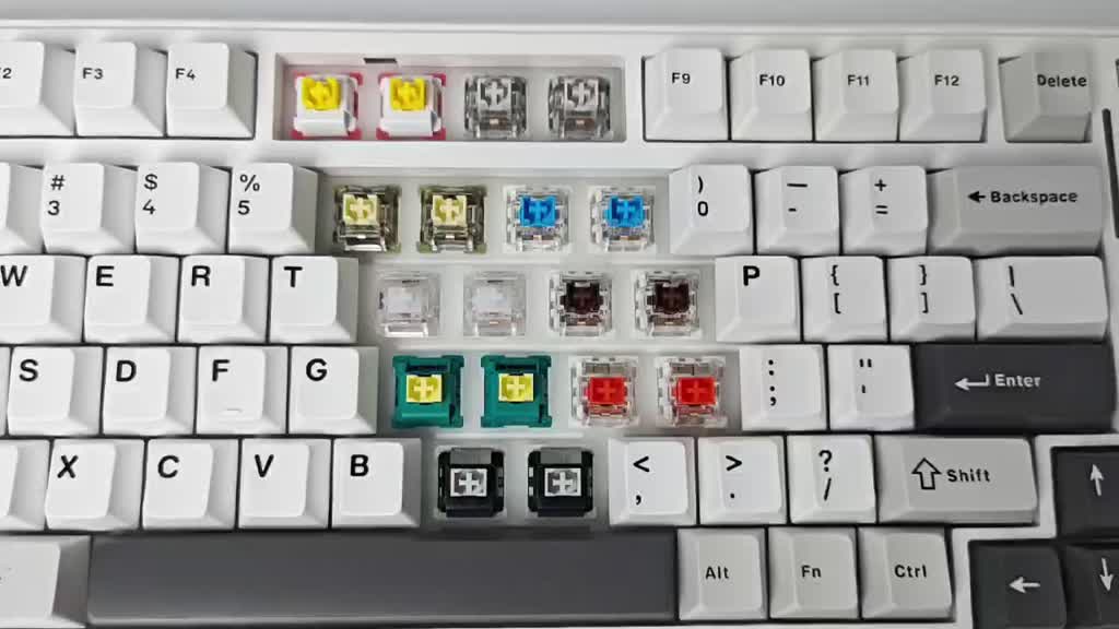 AULA LEOBOG 35/70/100pcs Switches 5 pin Mechanical Keyboard Switches ...