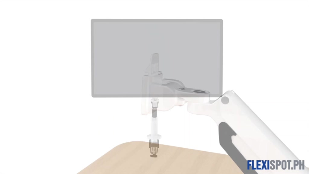 FlexiSpot MA8 Single Monitor Desk Mount Monitor Stand Build-in Gas Spring | Shopee Philippines