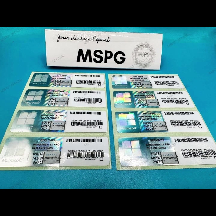 Win11 Pro / Home Product Key OEM I with Authentication Sticker | Shopee ...