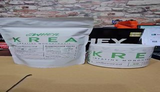 Krea Creatine Monohydrate by Wheyl Nutrition Co 30/60 Servings With ...