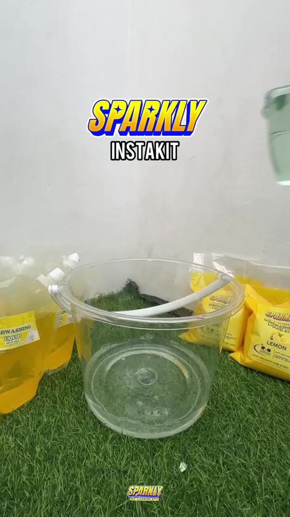 Sparkly INSTAKIT DIY Dishwashing Liquid Kit (3L - 18 Liters Yield ...