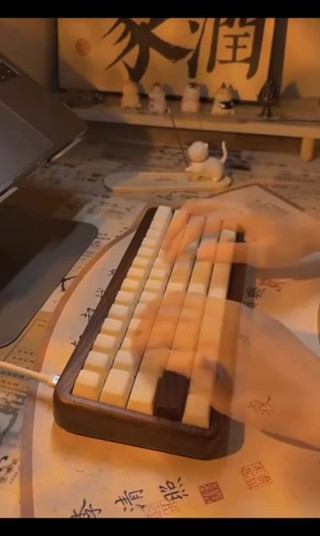 121 Keys/set Aifei Neon Light Klein Blue Pyga Keycaps ABS Double Shot ...