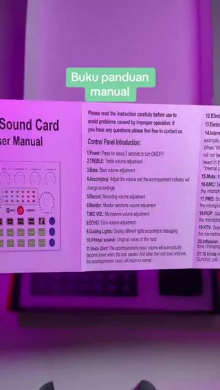 Bonkyo V8s Soundcard& M996 Mic Audio Usb External Mixer Bluetooth Mic ...