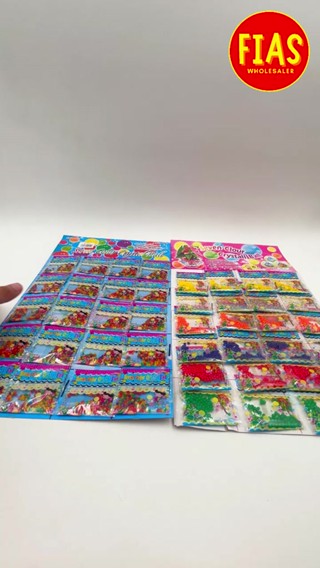 20 Pieces Seven Color Crystal Ball Growing Kisses / Orbeez Paninda ...