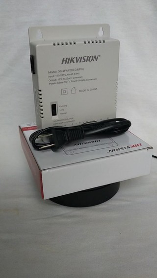Hikvision 4CH/8CH CCTV Centralized Power Supply 12V 1A Channel Output ...