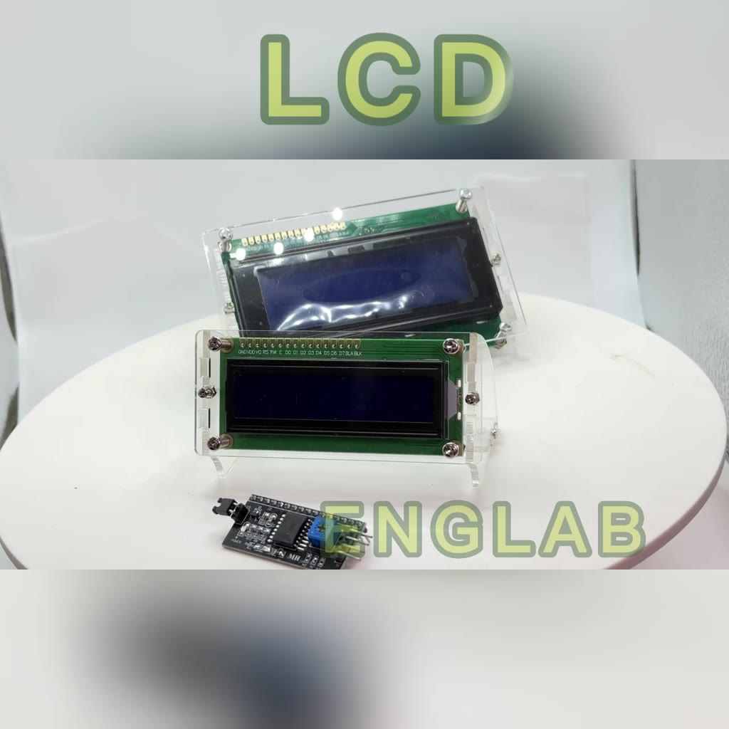 ENGLAB★ LCD1602 LCD2004 Display Module, Blue Green, Arduino LCD16×2 ... ENGLAB★ LCD1602 LCD2004 Display Module, Blue Green, Arduino LCD16×2 ...