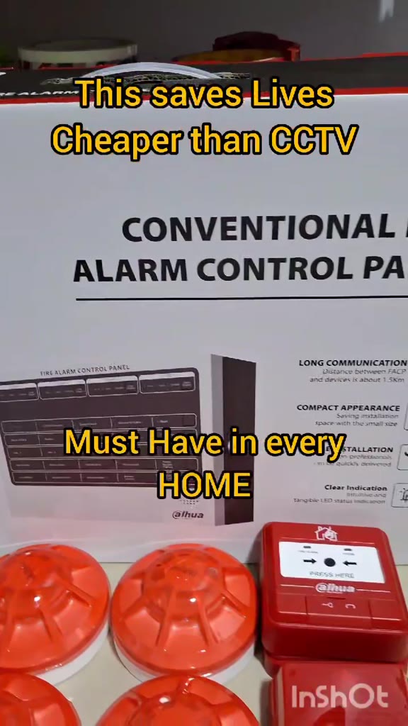Dahua Conventional FDAS Fire Alarm Detection System Smoke Detector ...