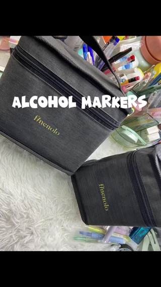 Finenolo by Deli Marker Pen 30/40/60/80 Colors Alcoholic Marker School ...