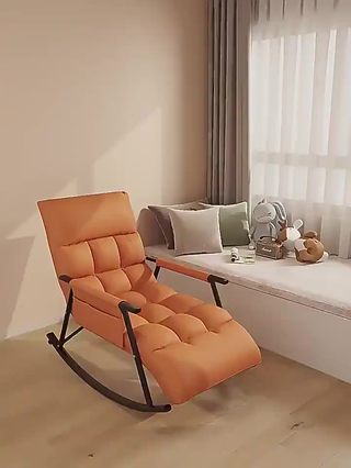 ⚡Koala⚡Rocking Chair Ergonomic Sofa Lounge Chair Lazy Sofa chair ...