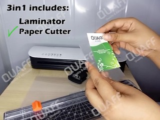 5in1 QUAFF SL688 A4 Laminator Hot and Cold Laminating Machine w/ Cut ...