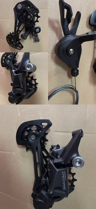 Shimano Deore RD M6100 M5100 M4100 Rear Derailleur 10 Speed Shift Lever 11 Speed Groupset MTB ...