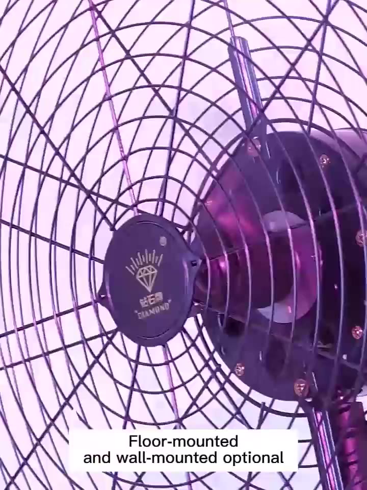 Industrial fan Heavy Duty Electric Fan Stand Fan 30 Inches Big Wind ...