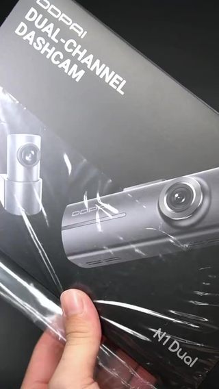 DDPAI N1 Dual Dash Cam 1296P Full View HD 135° Night Vision 24 Hours ...