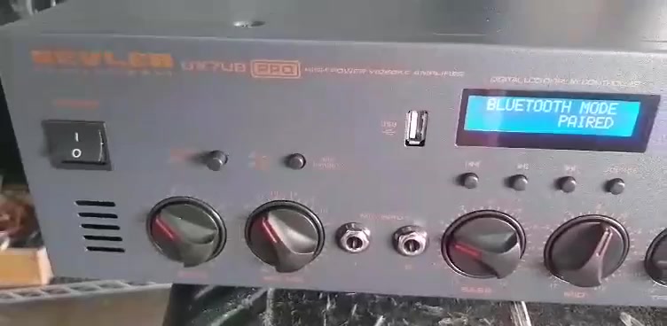 Kevler Professional GX-7UB PRO GX7UB 800W x 2 Amplifier with bluetooth ...