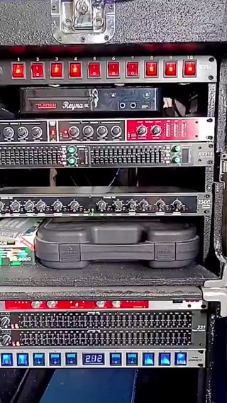 RX EQ 231 215 EQ equalizer with subwoofer out original interface Bass ...