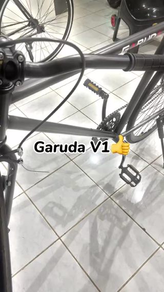 【Garuda-V1】Garuda Fixie Bike Fixed Gear steel bike BEST PRICE | Shopee ...