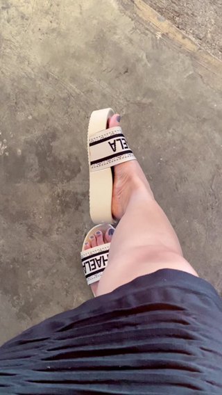 MICHAELA Korean Fashion Wedge Sandals Comfy Breathable Knit Light ...