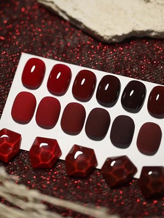 Matte Nail Polish No Need To Use UV Lamp Fast Dry Nude Pink Nail Polish ...