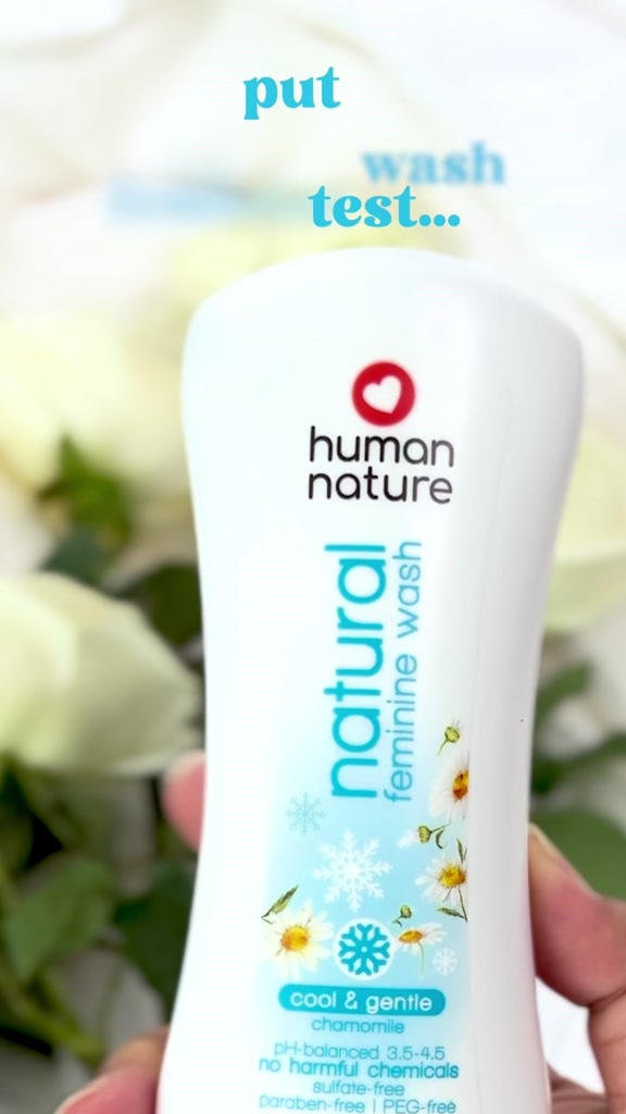 Human Nature Feminine Wash 50ml (No Harmful Chemicals) | Shopee Philippines