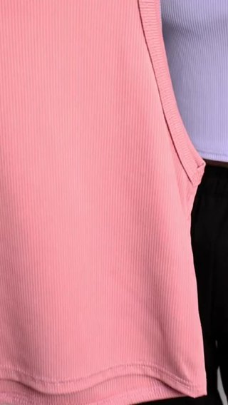 SS B1T1 Zara Racer Back Sando For Women Fashion Knitted Ribbed Croptop ...