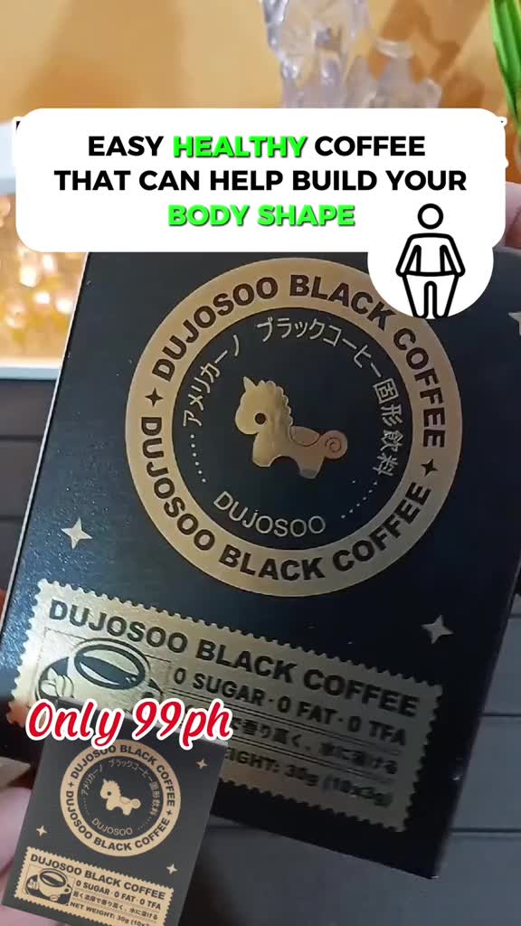 DUJOSOO black coffee Kofe High protein and zero fat zero trans fatty ...