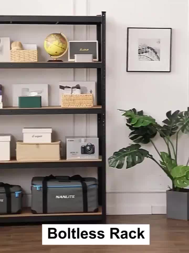 Boltless Steel rack Adjustable Height 6 Layer waterproof stante ...