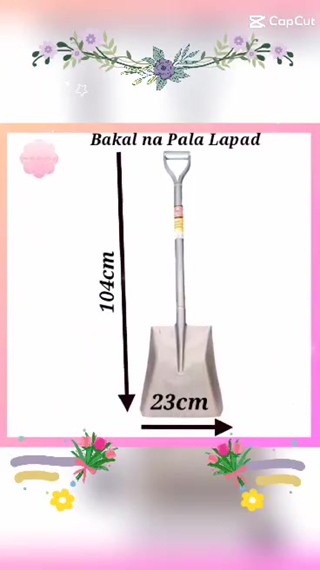 PALA (SHOVEL ) POINTED AND SQUARE TYPE STEEL HANDLE | Shopee Philippines