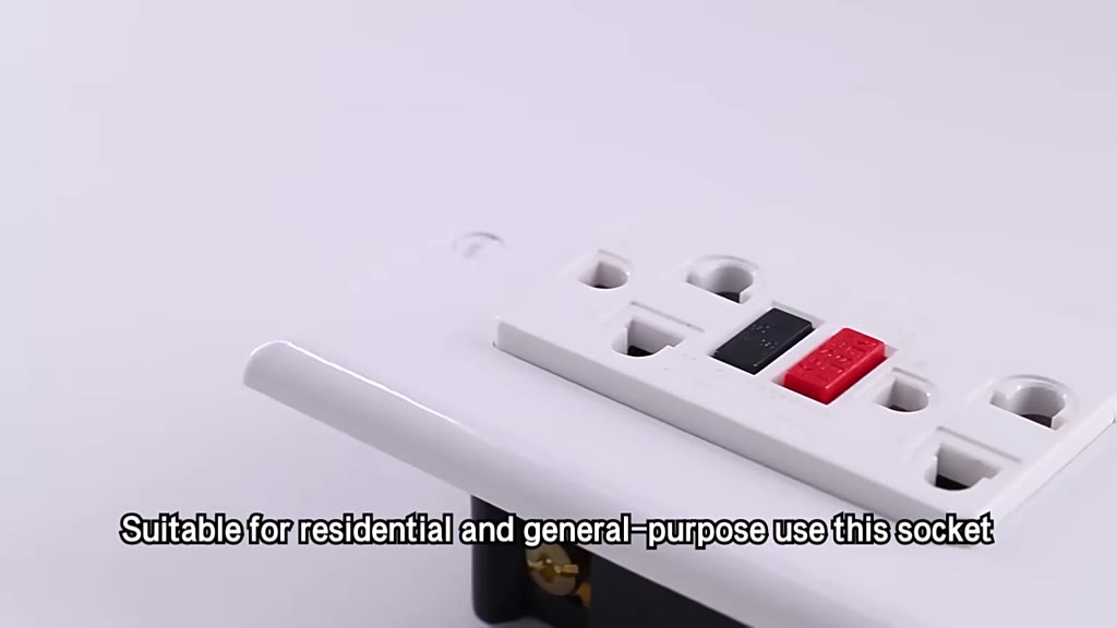 2-Gang GFCI Duplex Safety Outlet Wall Outlet 20A 250v Universal Outlet ...