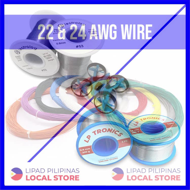 Stranded | Solid Wire 22 24 AWG 1Meter Electrical Copper Cable LED ...