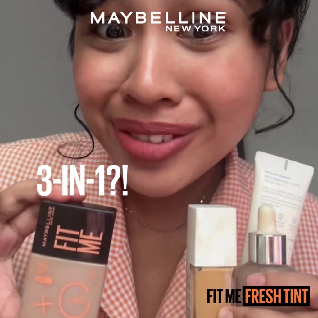 Maybelline Fit Me Fresh Tint with Vitamin C Skin Tint, Brightening ...