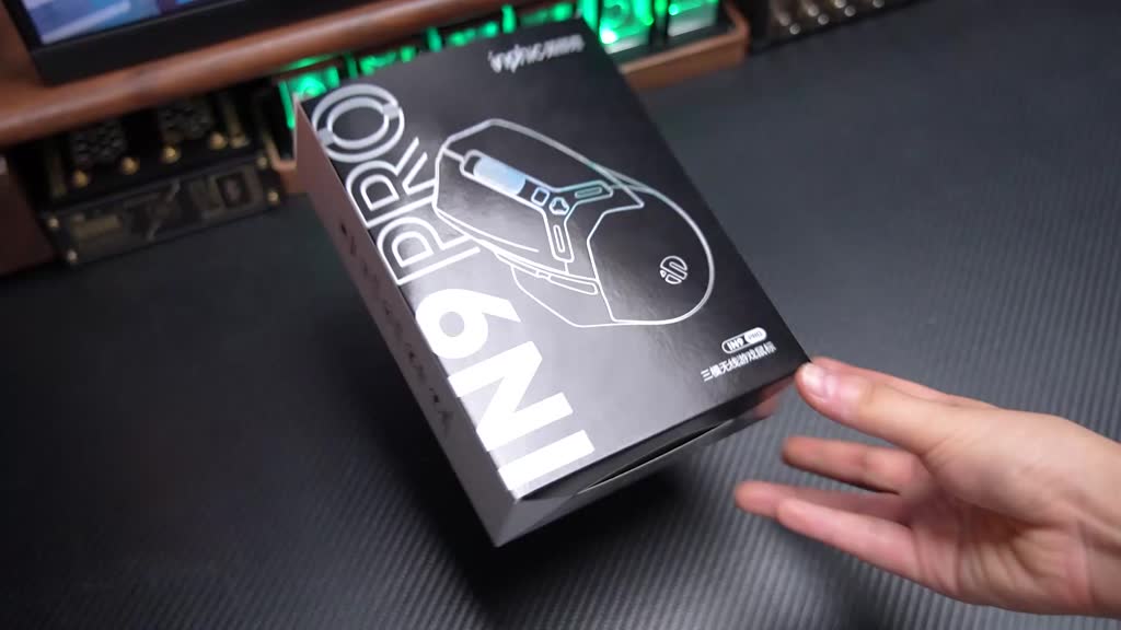 inphic IN9 pro Gaming Mouse Tri-mode Wireless PAW3395 26000dpi 6-button ...