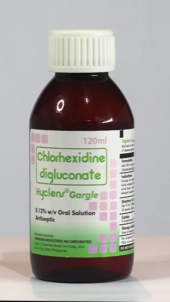 Hyclens Gargle 0.12% Chlorhexidine digluconate 60 mL and 120 mL ...