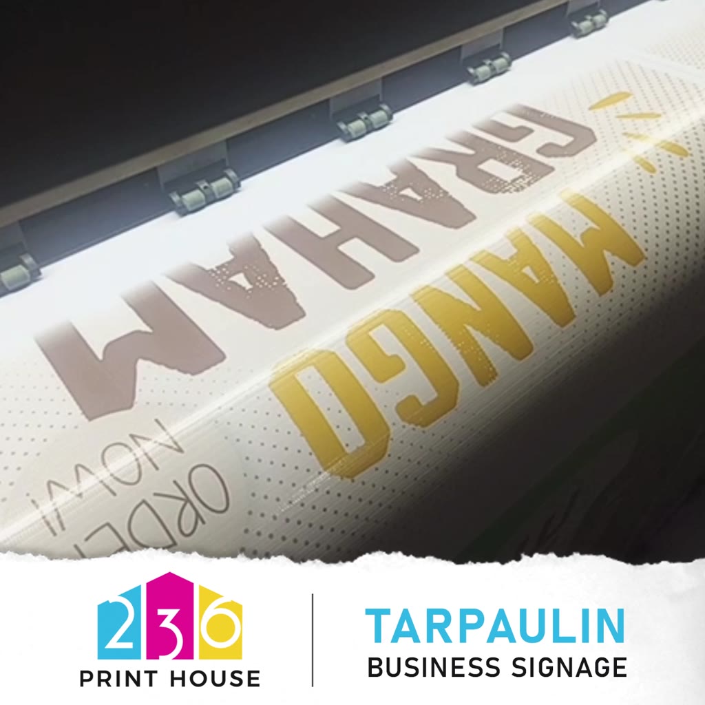 PORTRAIT GRAHAM BAR Tarpaulin Banner • Flavors: Classic • Mango ...