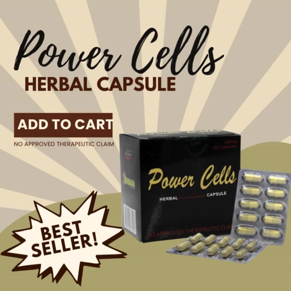 Powercell Herbal Dietary Supplement 500 mg 10 Capsules Exp. NOVEMBER 2025 | Shopee Philippines