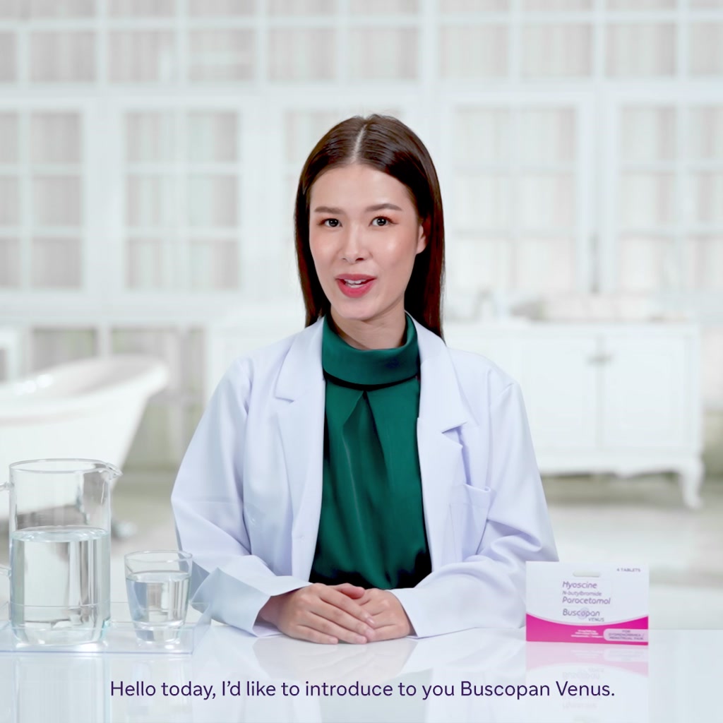 Buscopan Venus Relief Menstrual Period Cramps, Reduces Pain, Dysmenorrhea 4 Tablets | Shopee ...