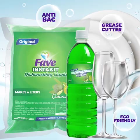 FAVE ORIGINAL DISHWASHING Liquid, 2L - 18L YIELD, Household products ...