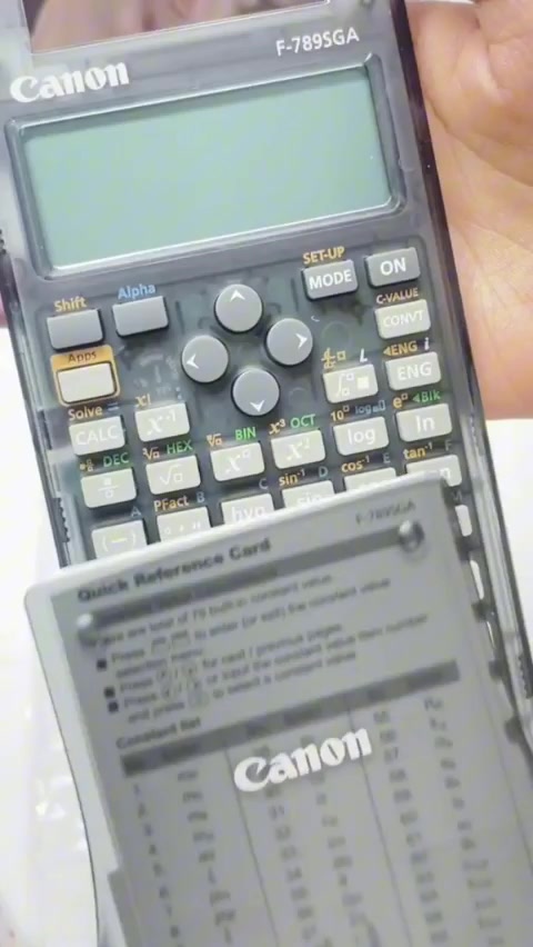 Canon F-789SGA TRANSPARENT f789sga f 789sga 789 sga f-789sga Scientific ...