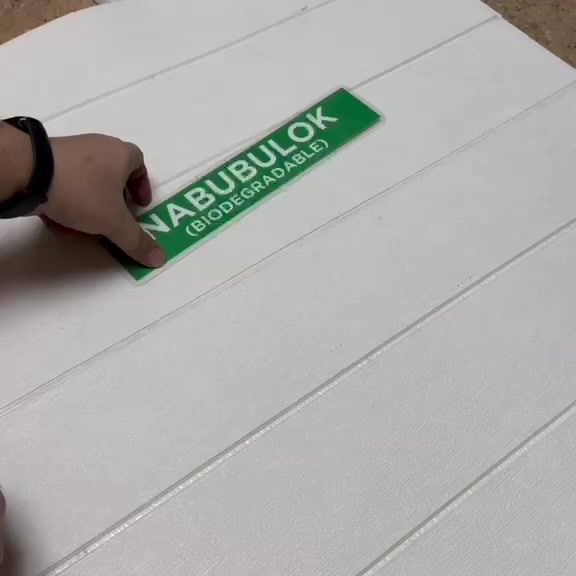 Laminated Nabubulok Di-Nabubulok Nareresiklo With Nano Tape Garbage ...