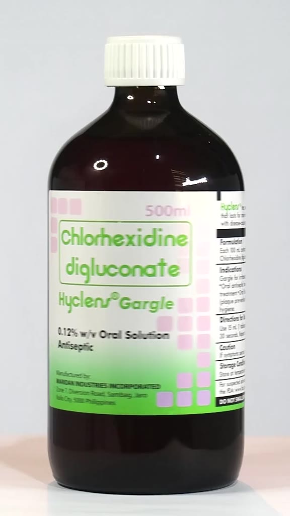 Hyclens Gargle 0.12% Chlorhexidine digluconate 500 mL and 1 Liter ...