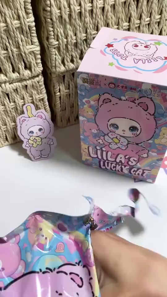 Lila Lucky Cat | Liila Zoo Blind Box | Liila V1/V2/V3/V4/V5 Plush Doll ...