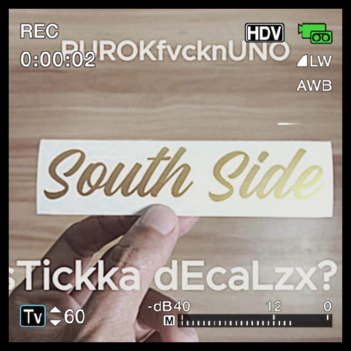 ALL HAIL SOUTH VERSION 2 CUTOUT DECAL STICKER | Shopee Philippines