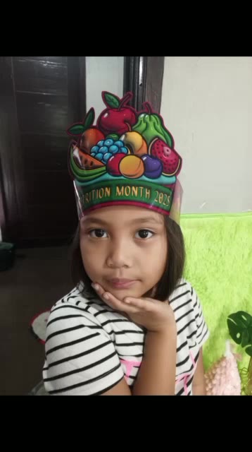 Nutrition Month Headdress for Kids – Fruits & Vegetables Crown | School ...